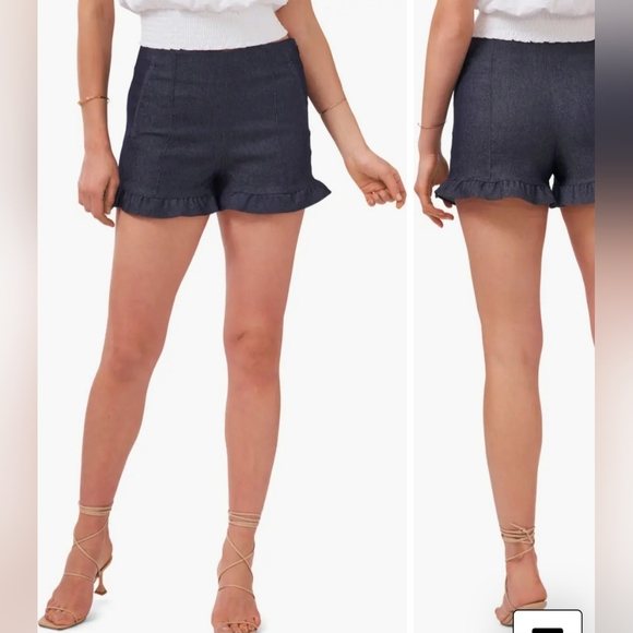 1. State | Shorts | State Ruffle Jeans Shorts | Poshmark